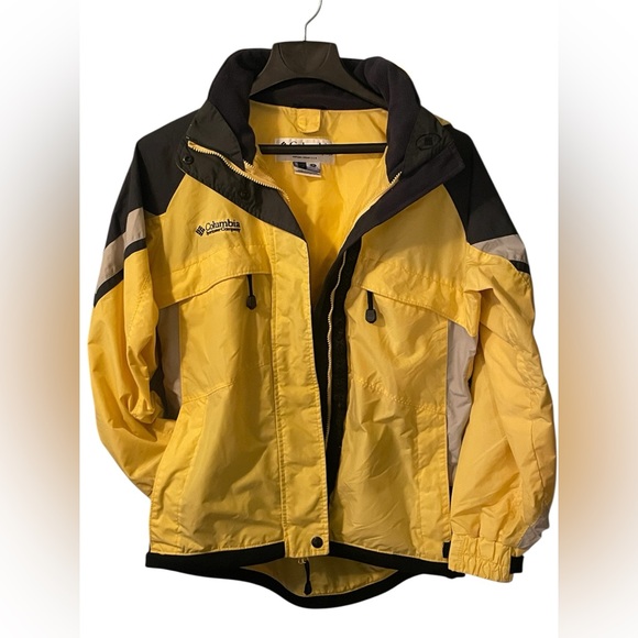 Columbia | Jackets & Coats | Columbia Yellow And Black Jacket Womens ...